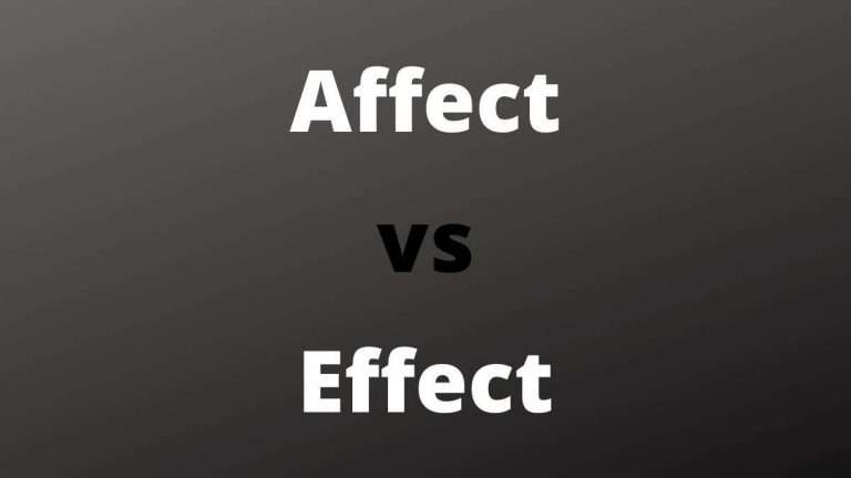 Affect vs Effect: Confused Words | Writing Tips - Storizen