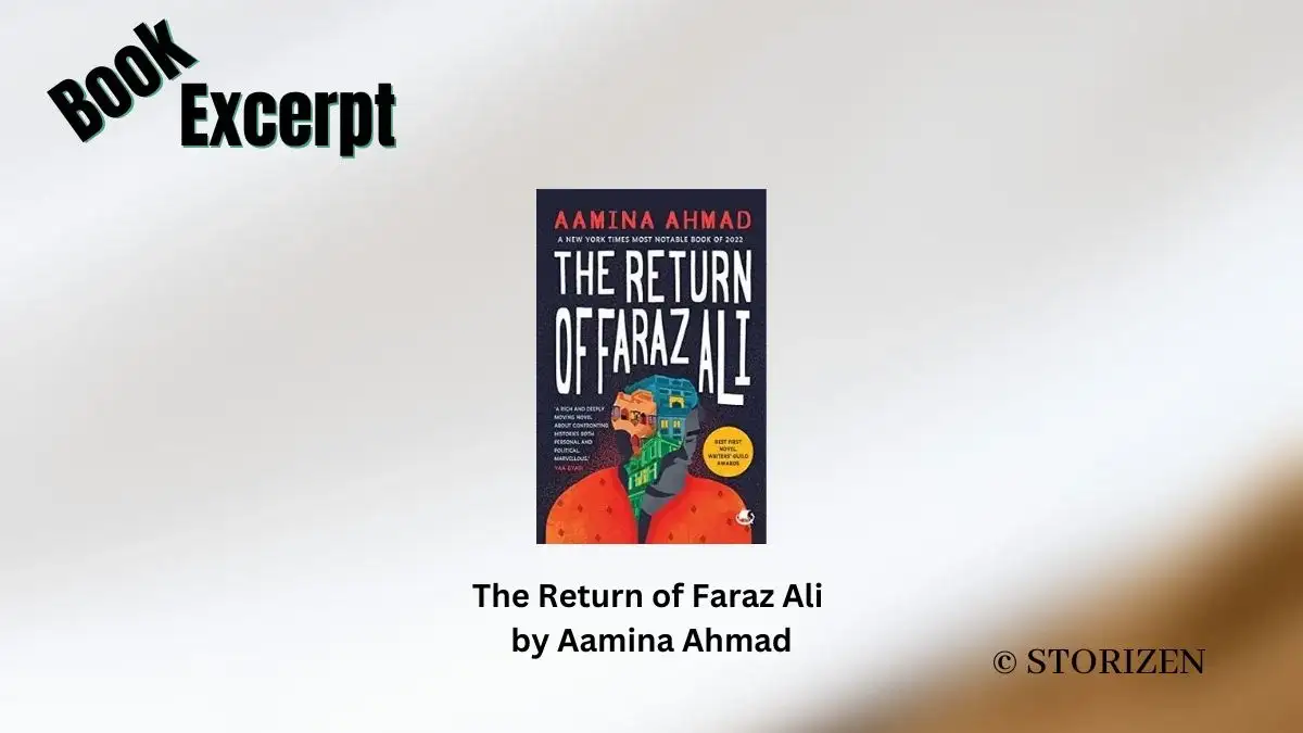 Book Excerpt: 'The Return of Faraz Ali' by Aamina Ahmad | Book Excerpts ...