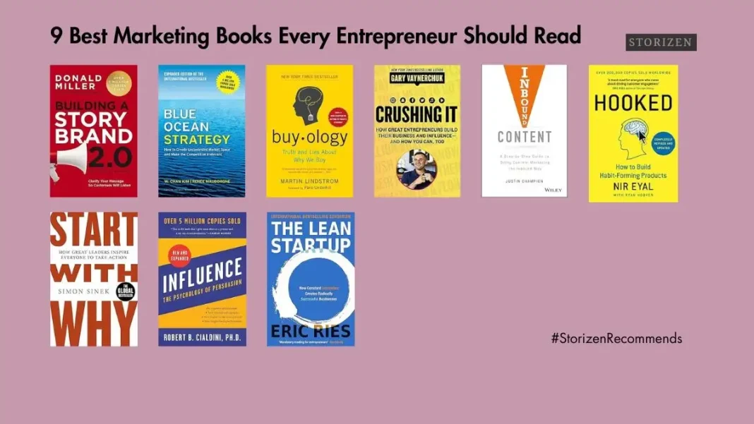 9 Best Marketing Books Every Entrepreneur Should Read | Books - Storizen