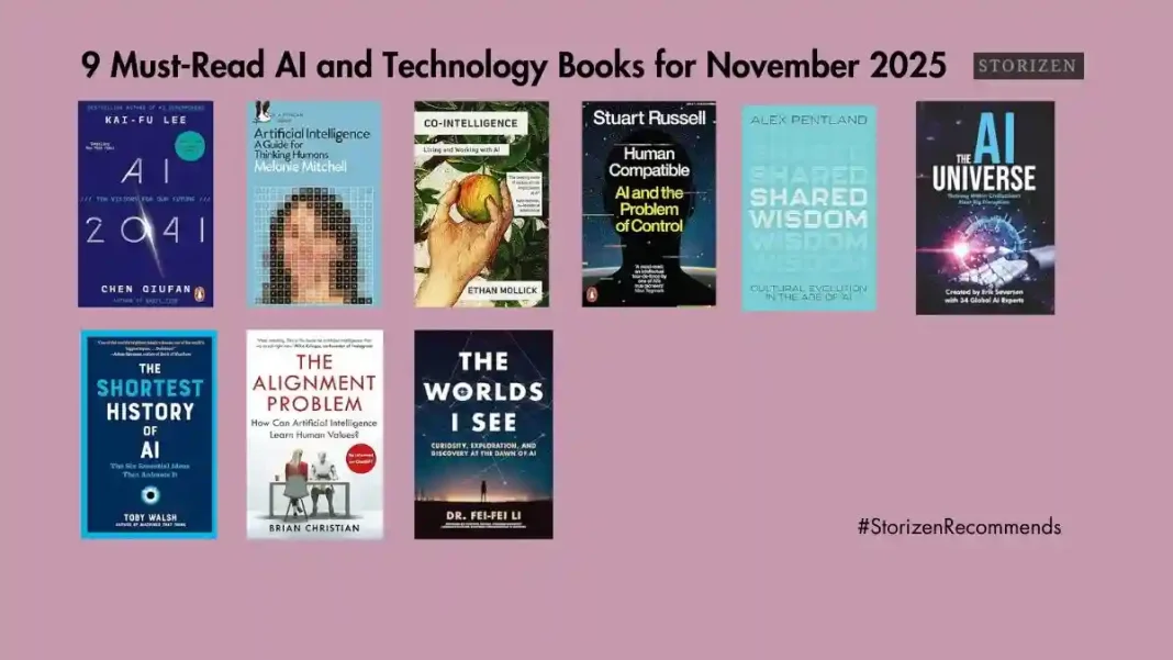 9 Must-Read AI and Technology Books for November 2025 | Books - Storizen